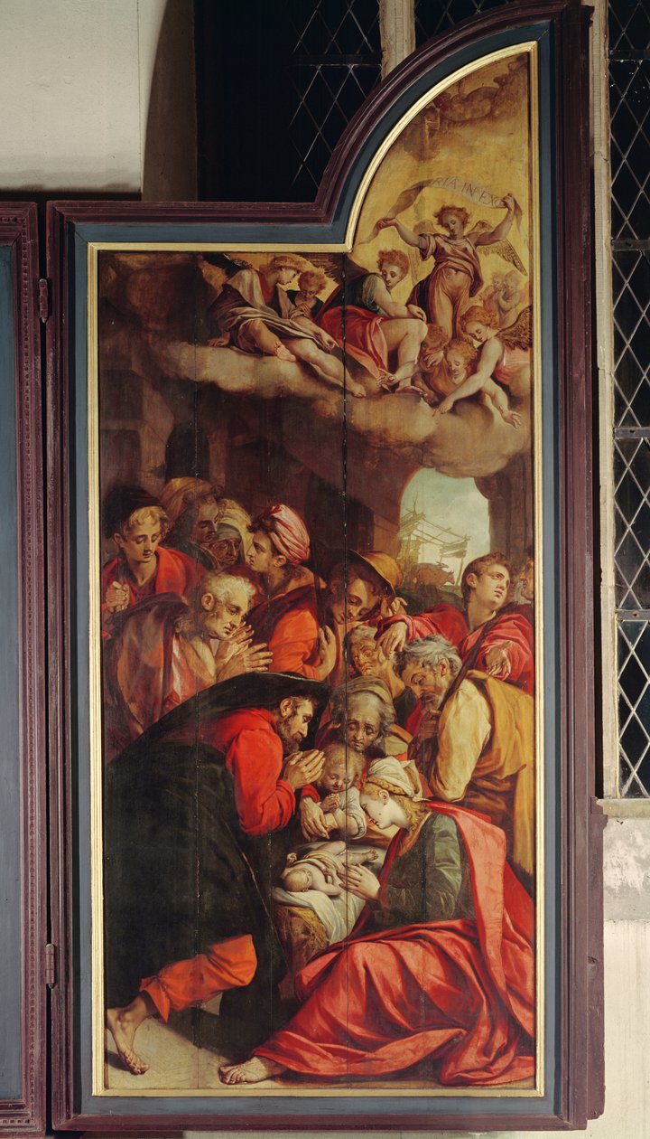Adoration of the Shepherds by Anthonie Blocklandt
